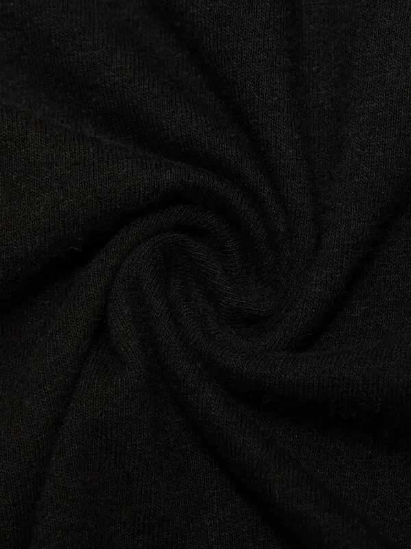 Moussy Vintage Basic Crewneck Cotton T-shirt - Black