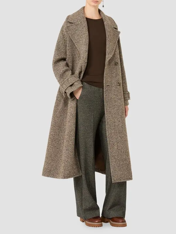 Max Mara Micro Jacquard Jersey Trousers