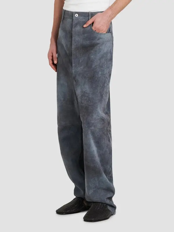 Bottega Veneta Cloudy Suede Trousers