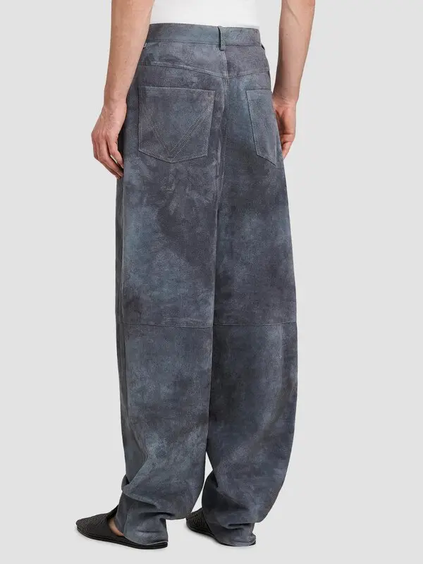 Bottega Veneta Cloudy Suede Trousers