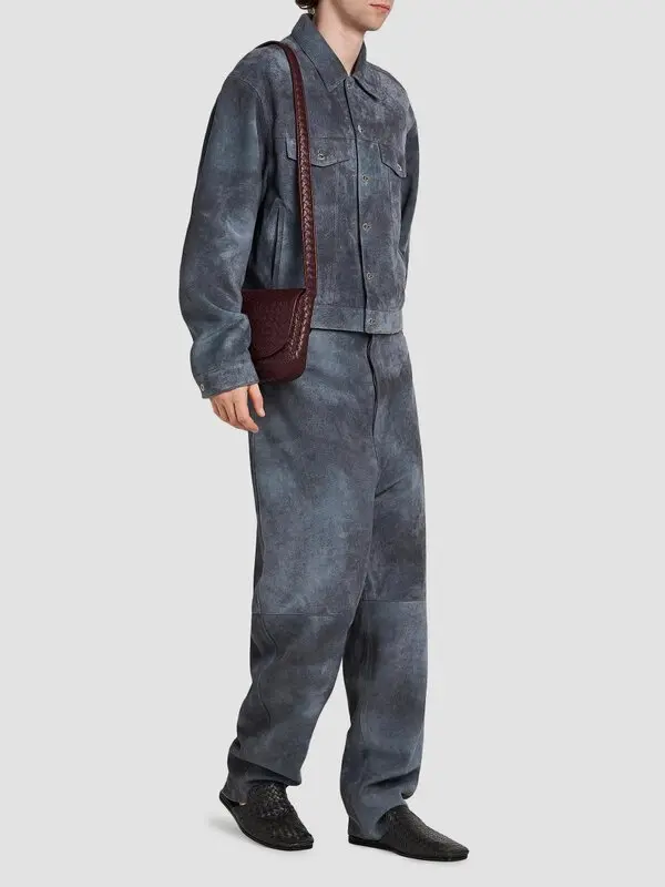 Bottega Veneta Cloudy Suede Trousers