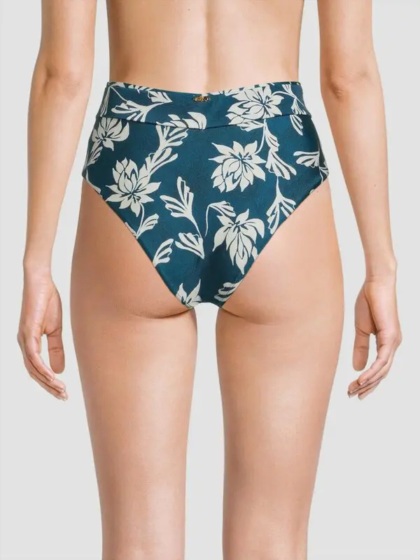 PatBO Artichoke High-waisted Bikini Bottom