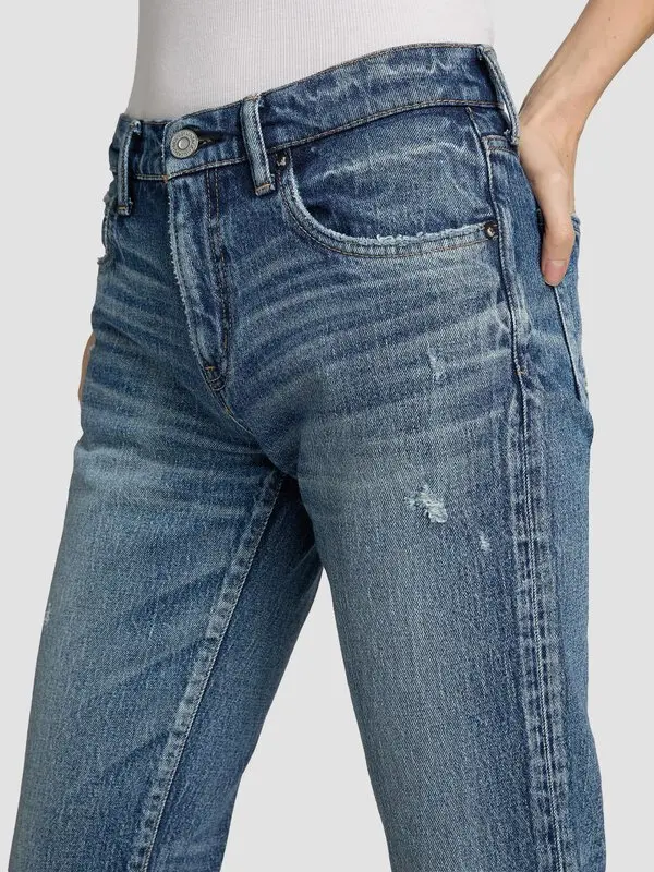 Moussy Vintage Mallard Slim-fit Straight-leg Jeans