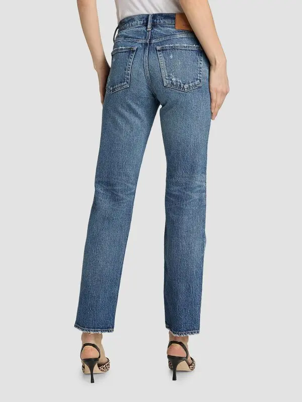 Moussy Vintage Mallard Slim-fit Straight-leg Jeans