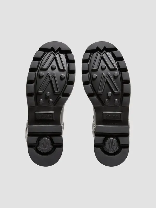 Moncler Kickstream High Rain Boots - Black