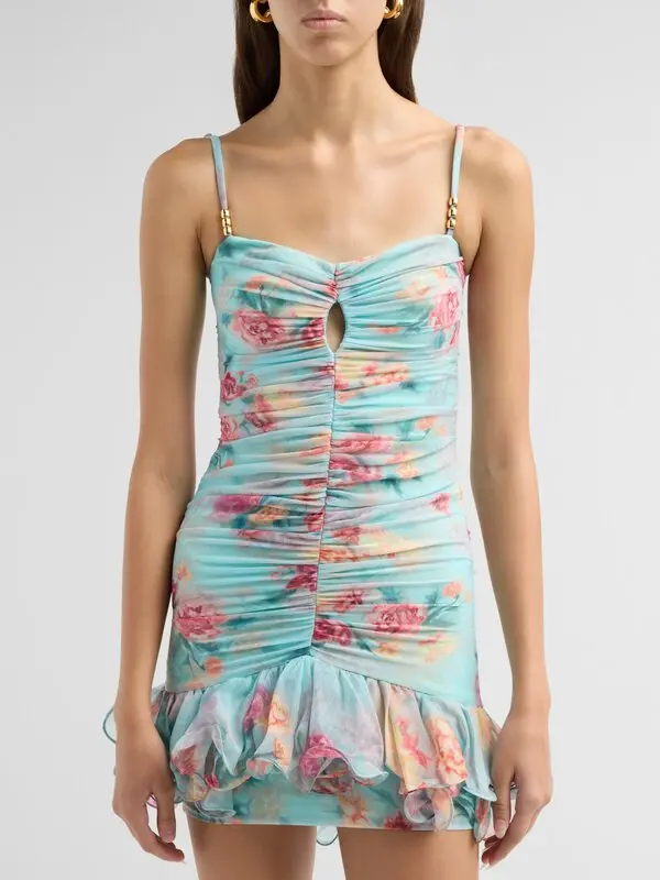 PatBO Flora Mist Mini Dress