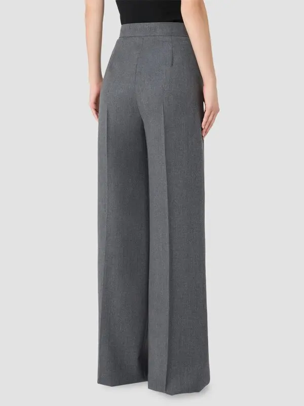 Max Mara High Waisted Wool Trousers
