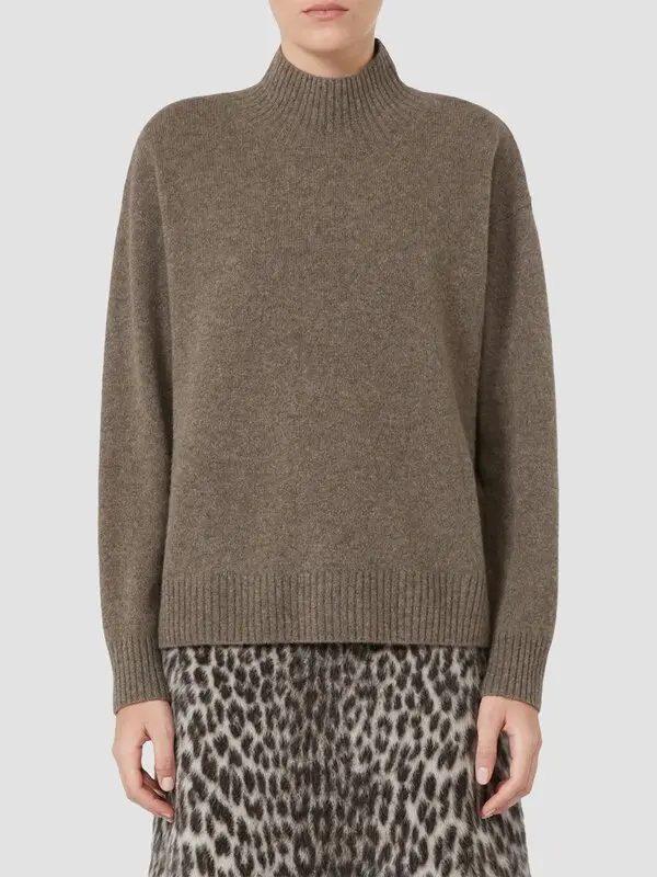 Max Mara Yak Yarn Polo Neck Sweater
