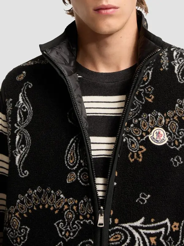 Moncler Vest In Teddy