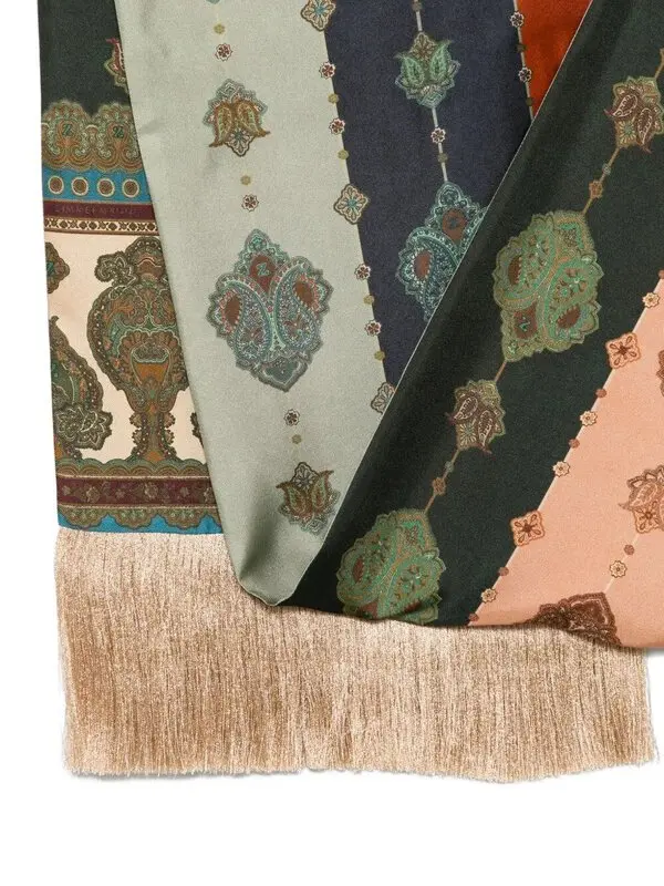 Zimmermann Scarf Printed "prism Stripes