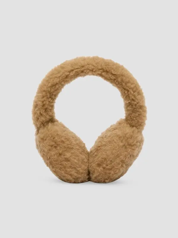 Max Mara Teddy Fabric Earmuffs