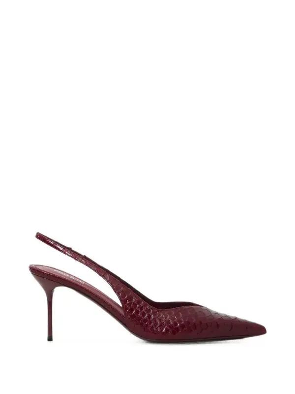 Paris Texas Decollete Slingback "lidia - Red
