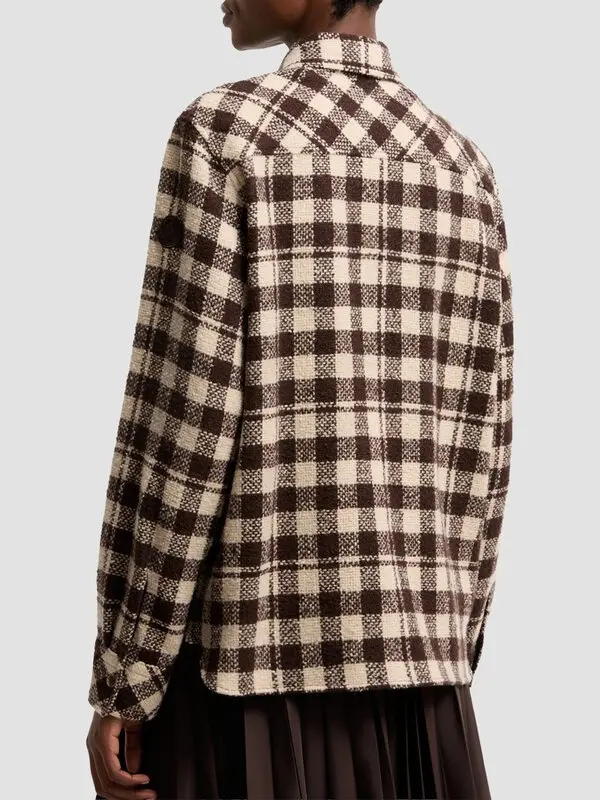 Moncler Shirt In Wool
