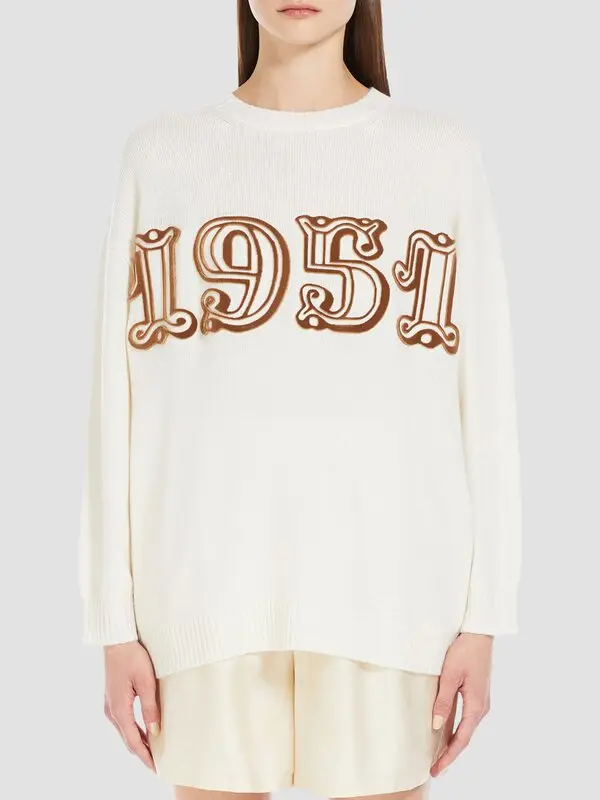 Max Mara Wool And Cashmere Jumper - White