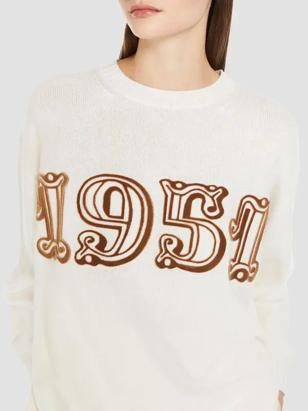 Max Mara Wool And Cashmere Jumper - White