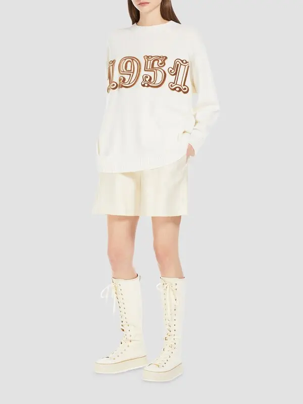 Max Mara Wool And Cashmere Jumper - White