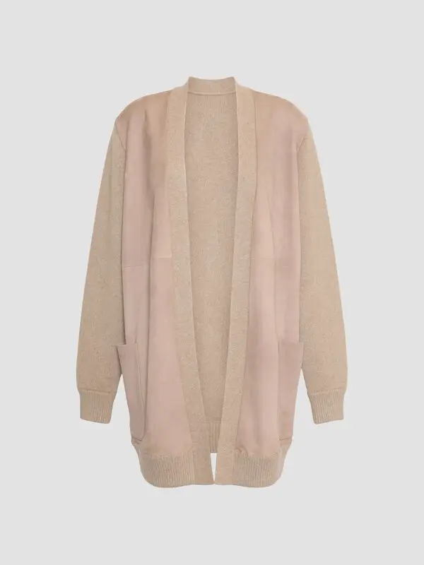 Max Mara Wool And Cashmere Cardigan - Beige