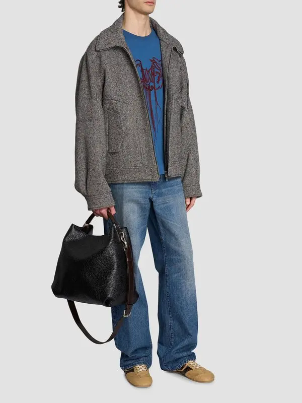 Dries Van Noten Carter Leather Shoulder Bag