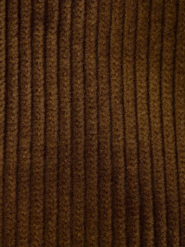 Prada Corduroy Newsboy Cap