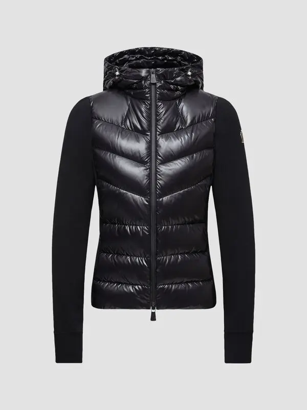 Moncler Down-filled Hoodie - Black