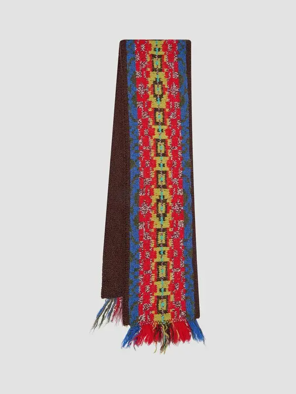 Dries Van Noten Marka Wool-blend Scarf