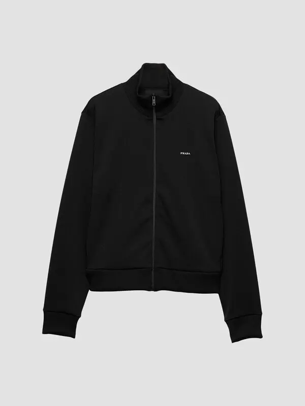 Prada Technical Jersey Blouson Jacket