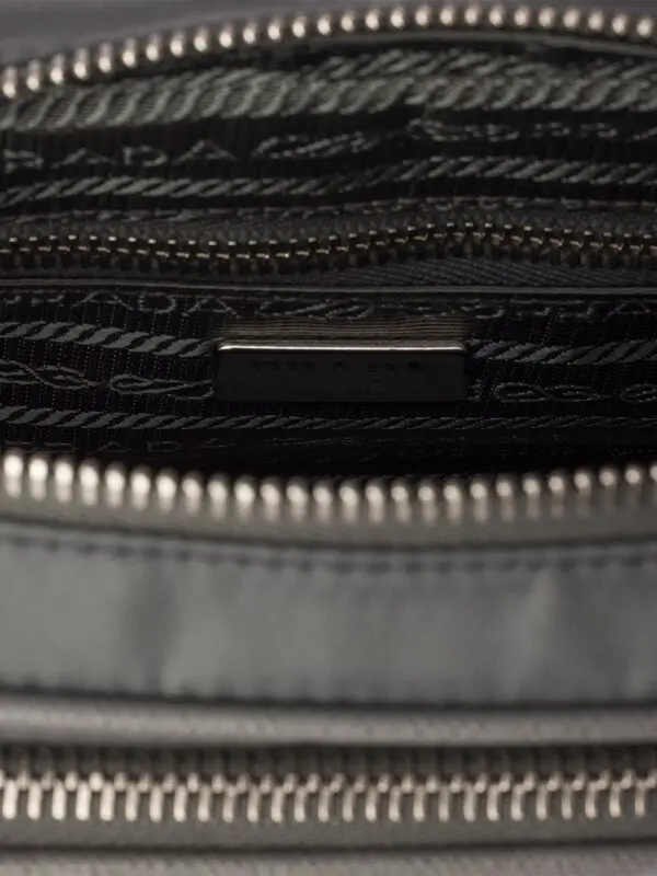 Prada Re-nylon Mini Shoulder Bag - Grey