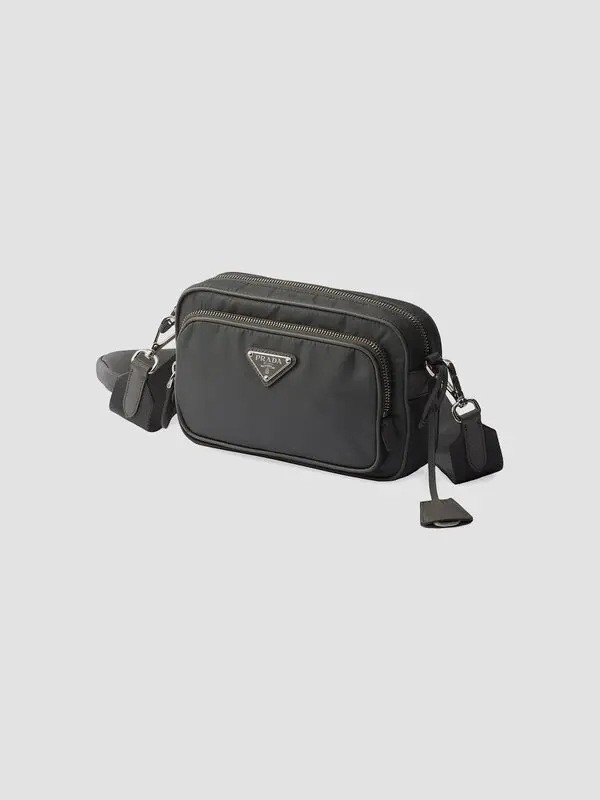 Prada Re-nylon Mini Shoulder Bag - Grey