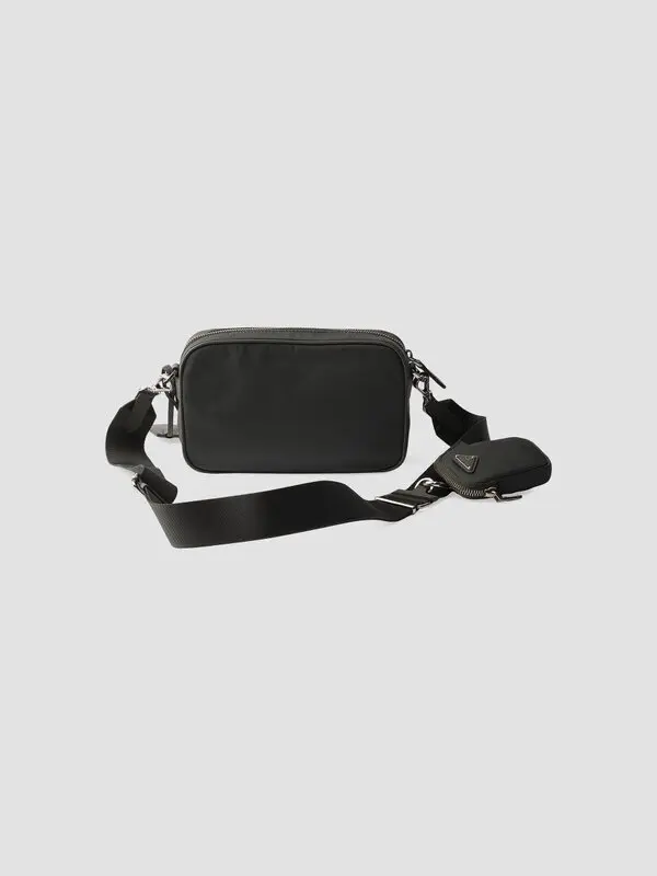 Prada Re-nylon Mini Shoulder Bag - Grey