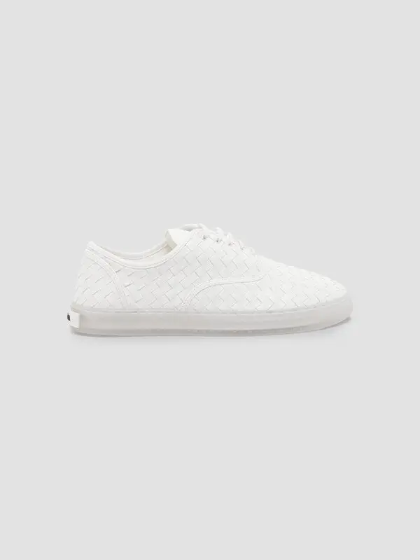 Bottega Veneta Serena Intrecciato Leather Sneakers