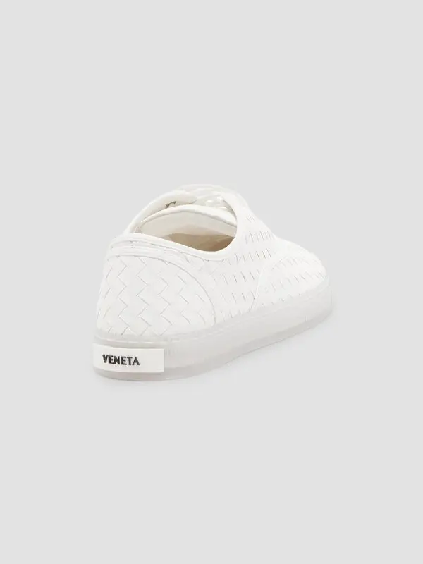 Bottega Veneta Serena Intrecciato Leather Sneakers