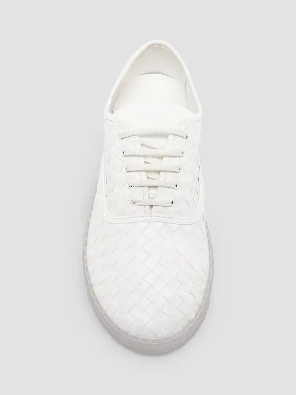Bottega Veneta Serena Intrecciato Leather Sneakers
