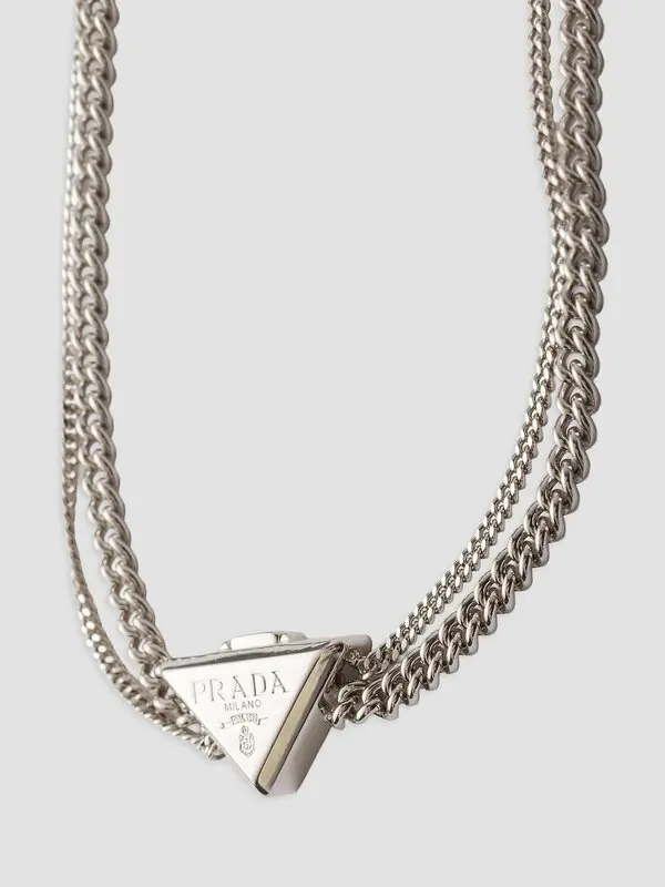 Prada Metal Necklace