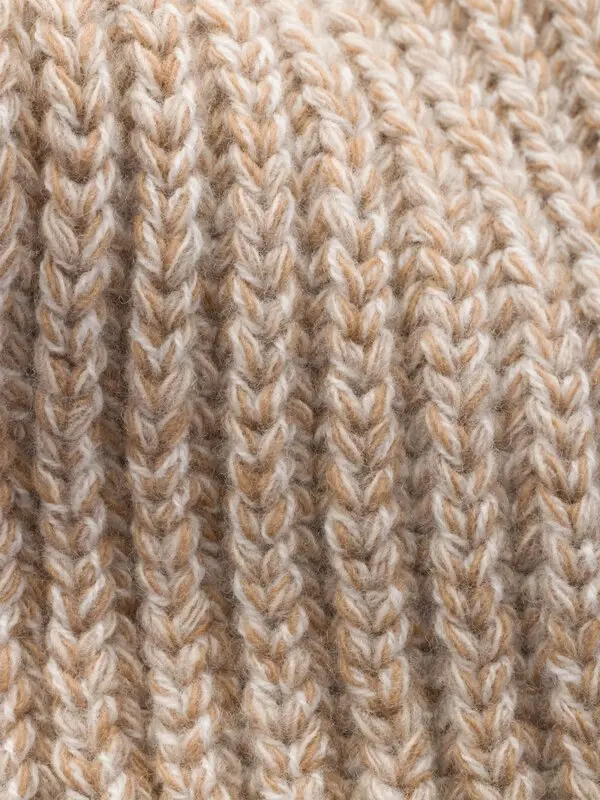 Prada Wool And Cashmere Scarf - Beige