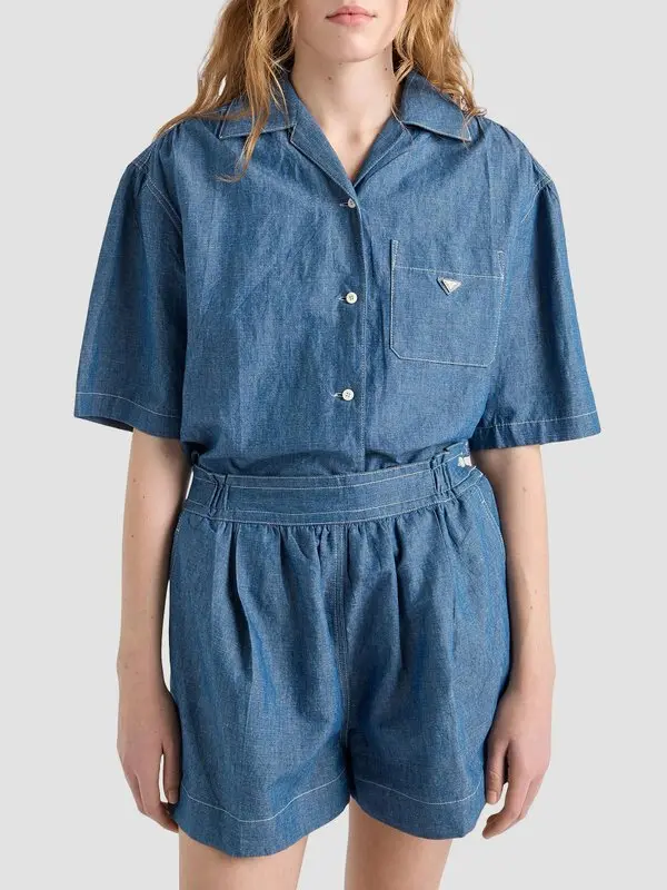 Prada Chambray Jumpsuit