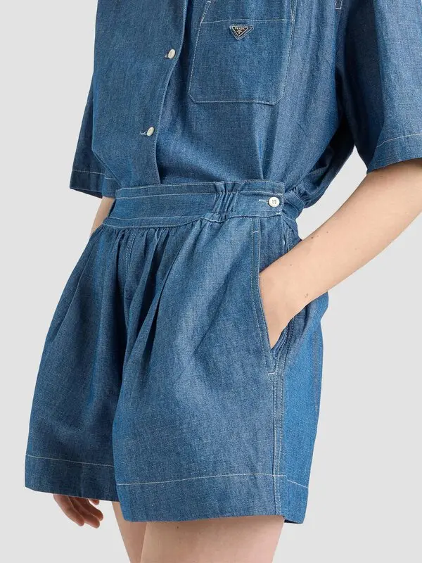 Prada Chambray Jumpsuit