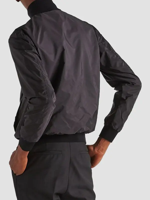 Prada Reversible Wool And Re-nylon Jacket