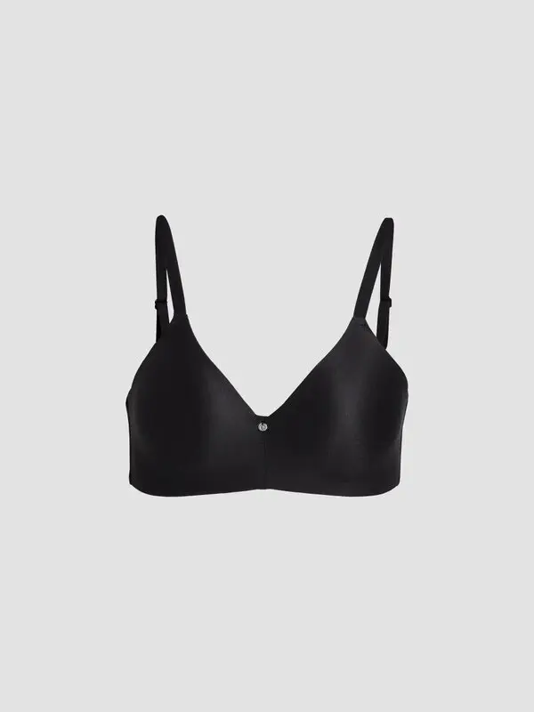 Chantelle Jolie Smooth Wire-free T-shirt Bra - Black