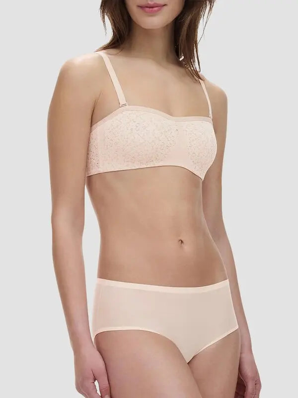 Chantelle Nora Floral Lace Convertible Bra - Blush