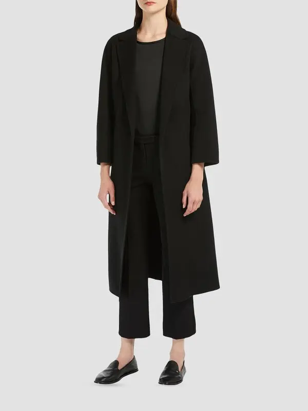 Max Mara Stretch Cotton Blend Trousers - Black