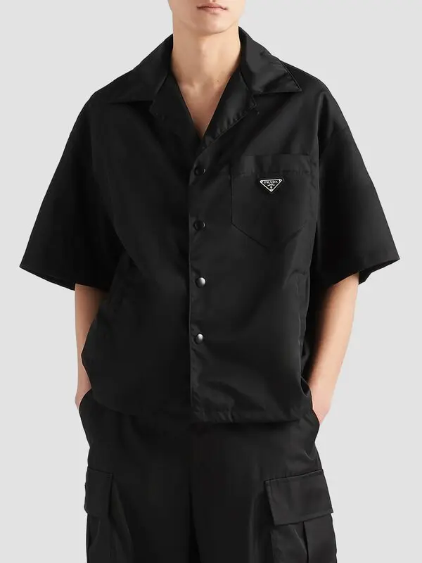 Prada Re-nylon Short-sleeved Shirt