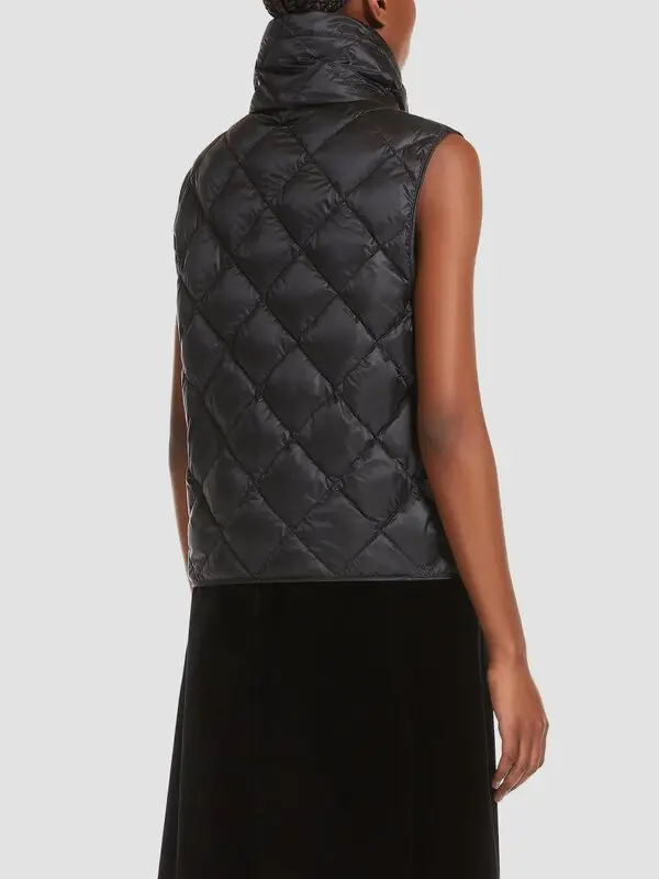Max Mara Water Repellent Nylon Canvas Gilet
