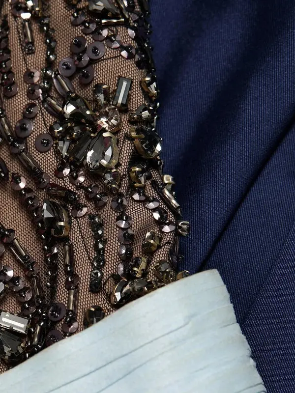 SACHIN BABI Colette Strapless Embellished Gown