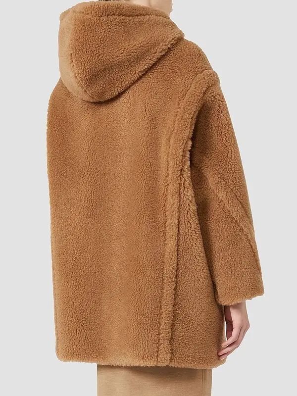 Max Mara Teddy Fabric Coat