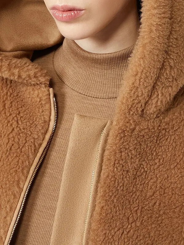 Max Mara Teddy Fabric Coat