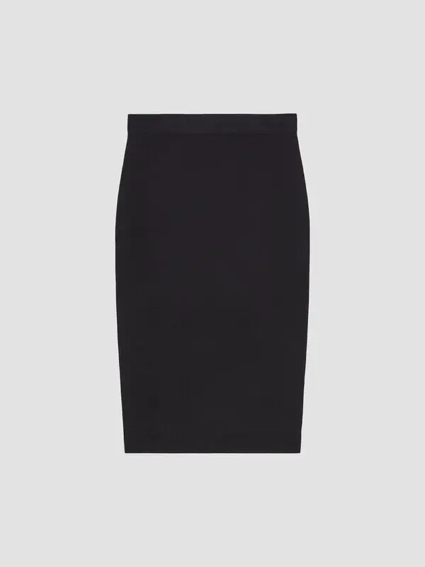 Max Mara Stretch Viscose Pencil Skirt