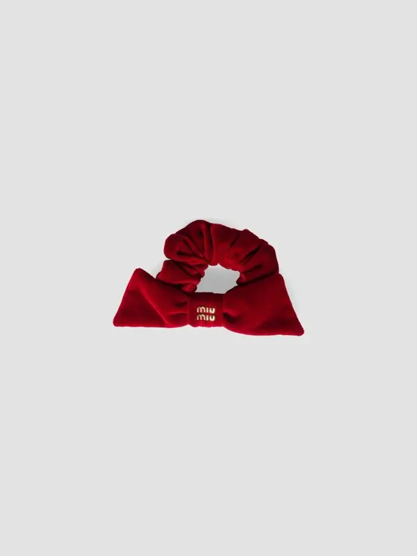 Miu Miu Velvet Scrunchie