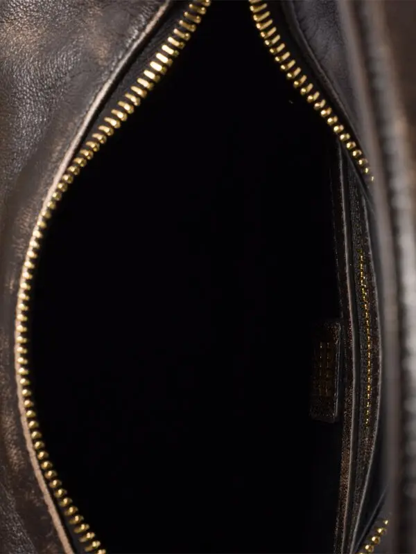 Miu Miu Pocket Nappa Leather Shoulder Handle Bag