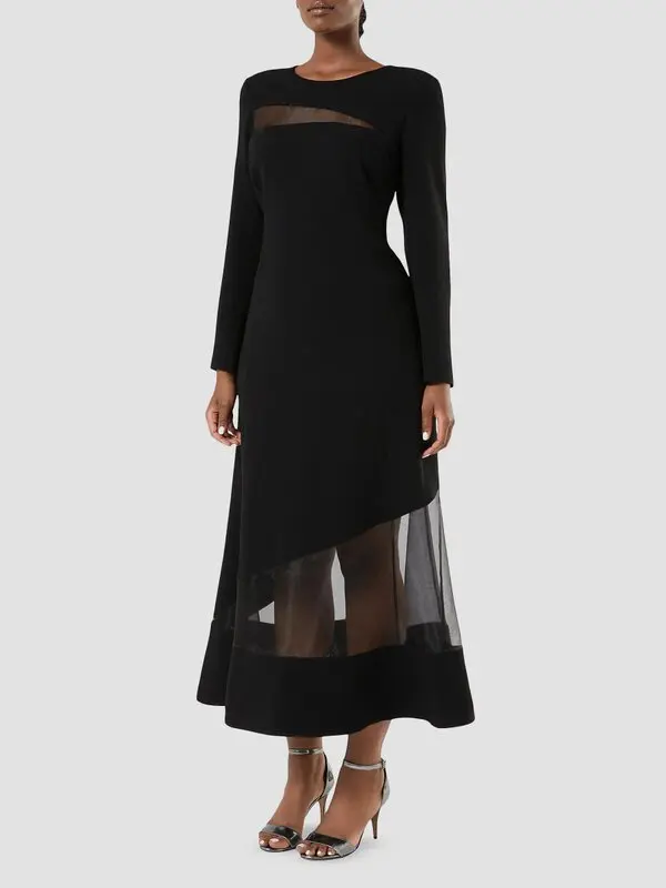Marina Rinaldi Cady Dress - Black
