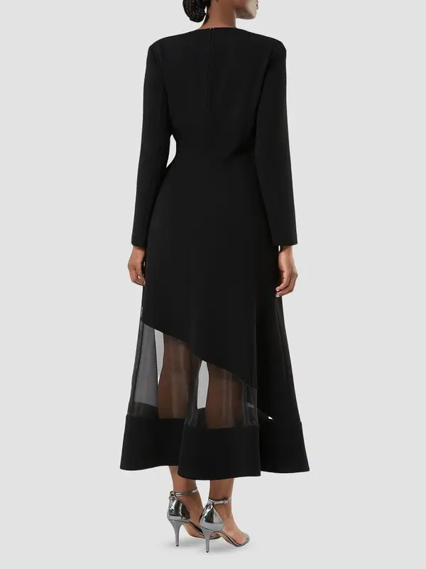 Marina Rinaldi Cady Dress - Black